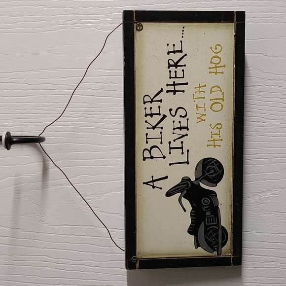 Wall Decor | Biker House Sign | Poshmark